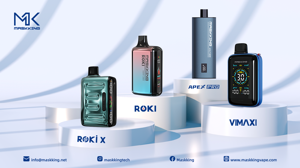 From LED Glow to Ultra-Clear Brilliance: The Evolution of Maskking Vape ...